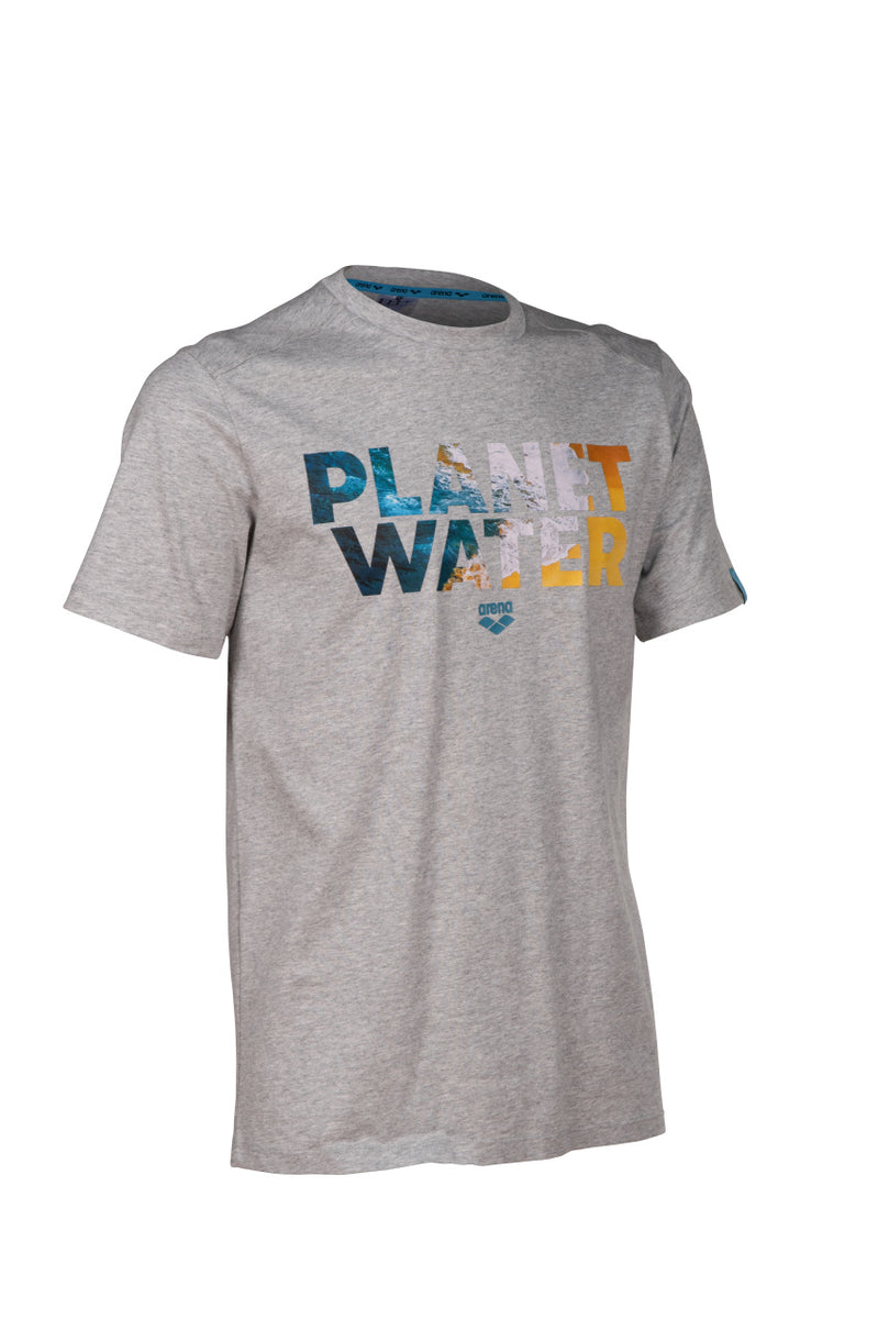 Arena Unisex PLANET WATER T-Shirt Medium Grey Heather – STEIN Schwimmsport